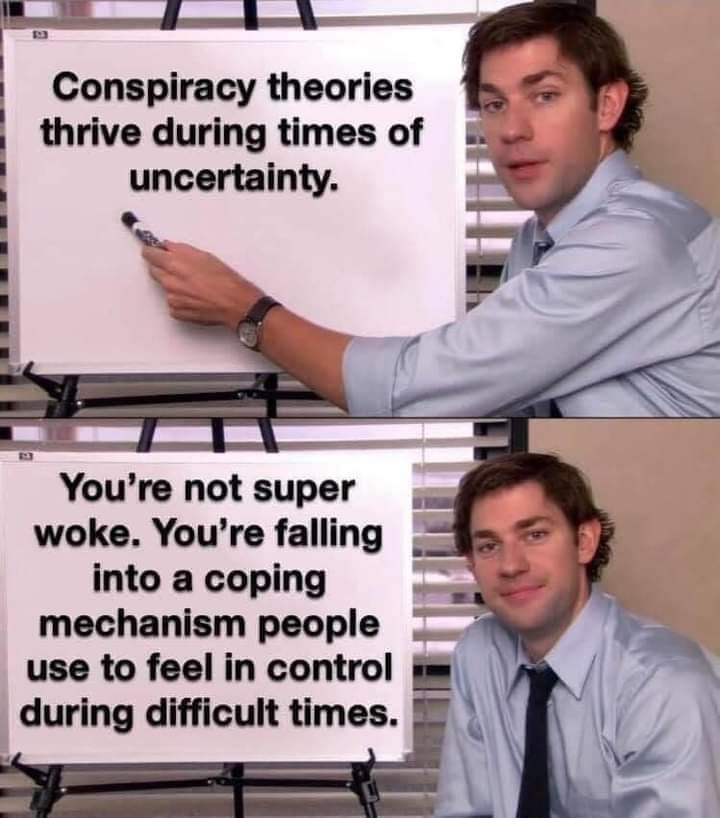 Conspiracy Theory Meme Template
